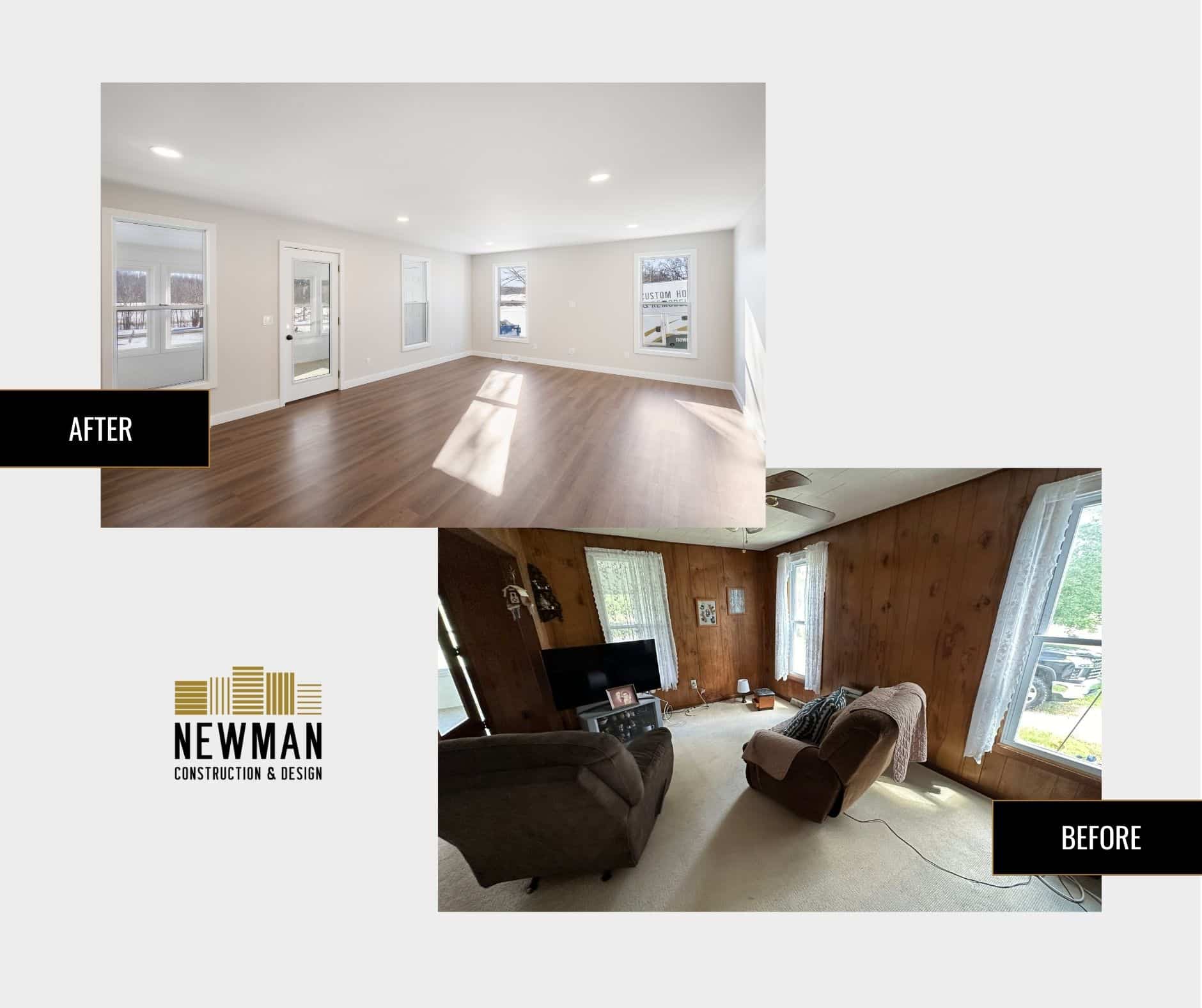 Before & After Gallery - Newman Construction & Design