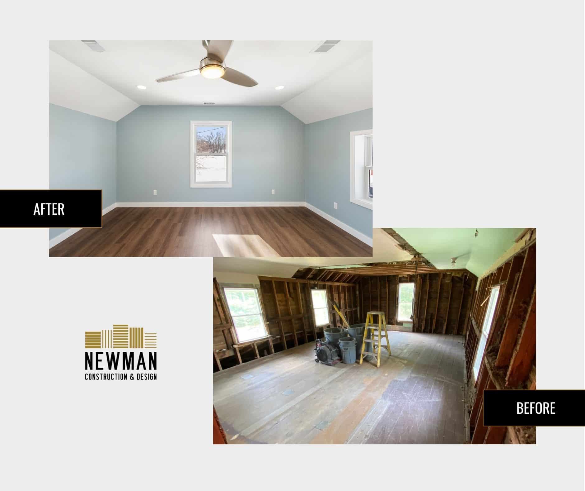 Before & After Gallery - Newman Construction & Design